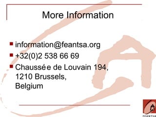 Feantsa Presentation | PPT | Non-Profit Organizations | Industries