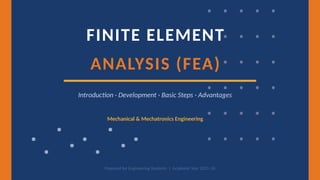 Comprehensive Introduction to Finite Element Analysis (FEA) for ...