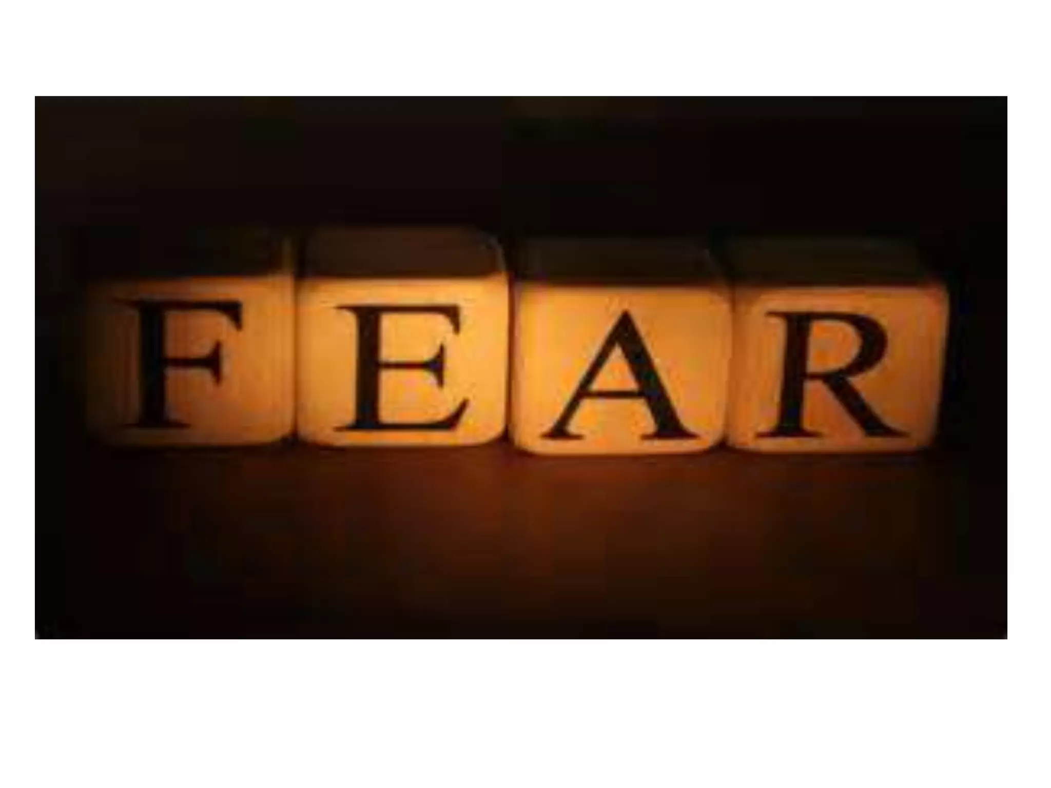 Fear | PPTX