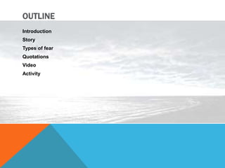 Fear and types of Fear | PPTX | Mental Health | Diseases and Conditions