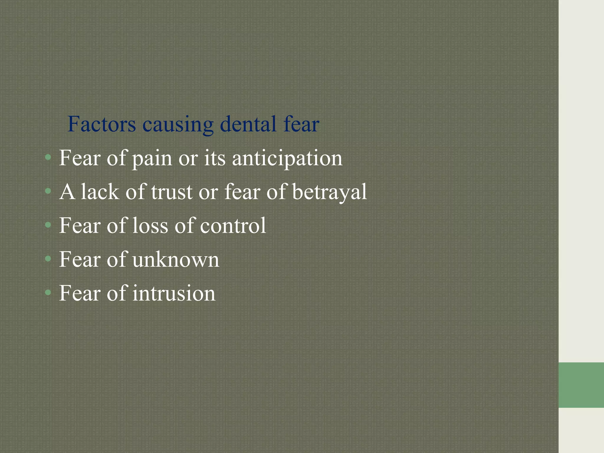 fear and its mnagement | PPTX