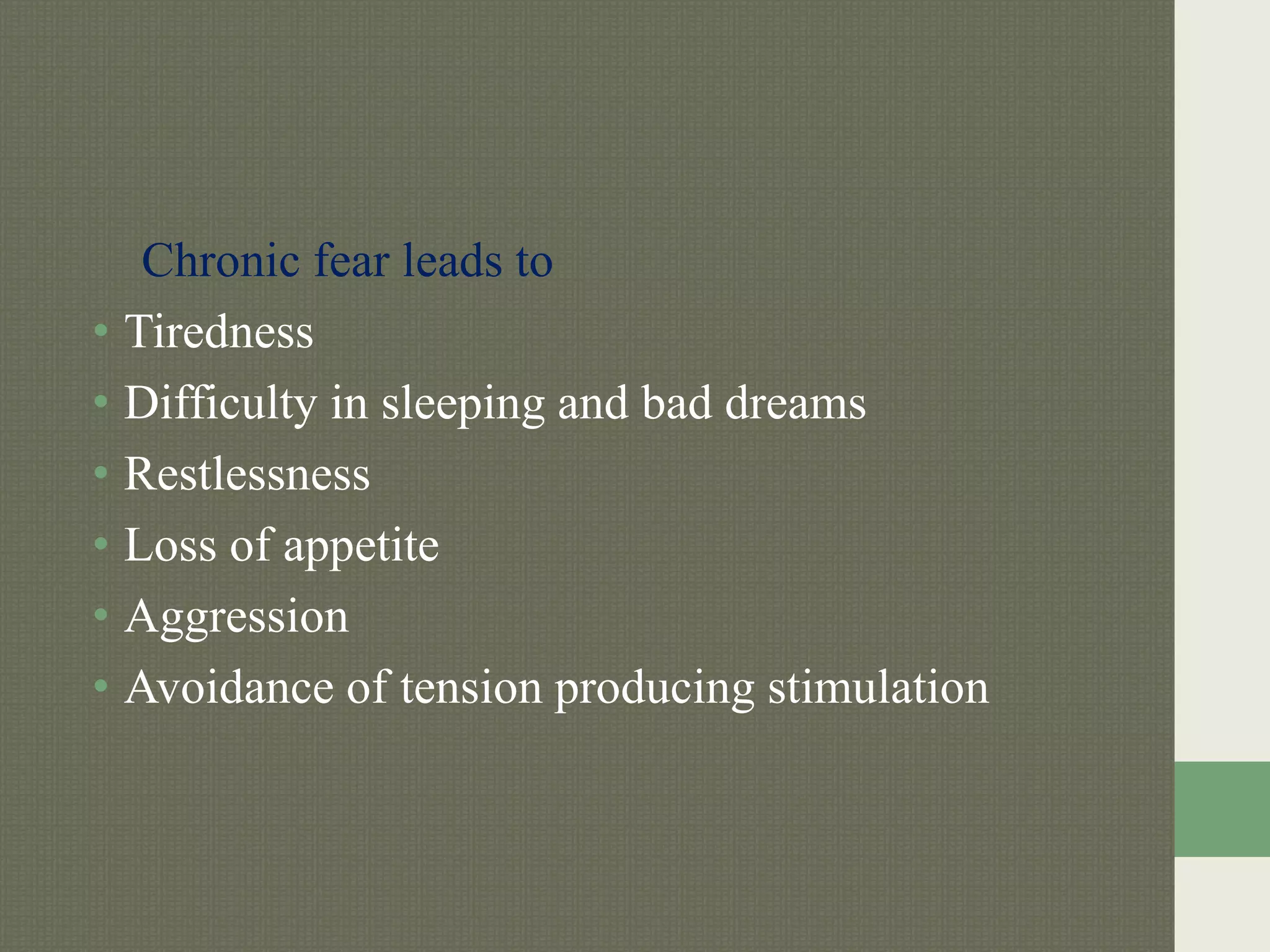 fear and its mnagement | PPTX