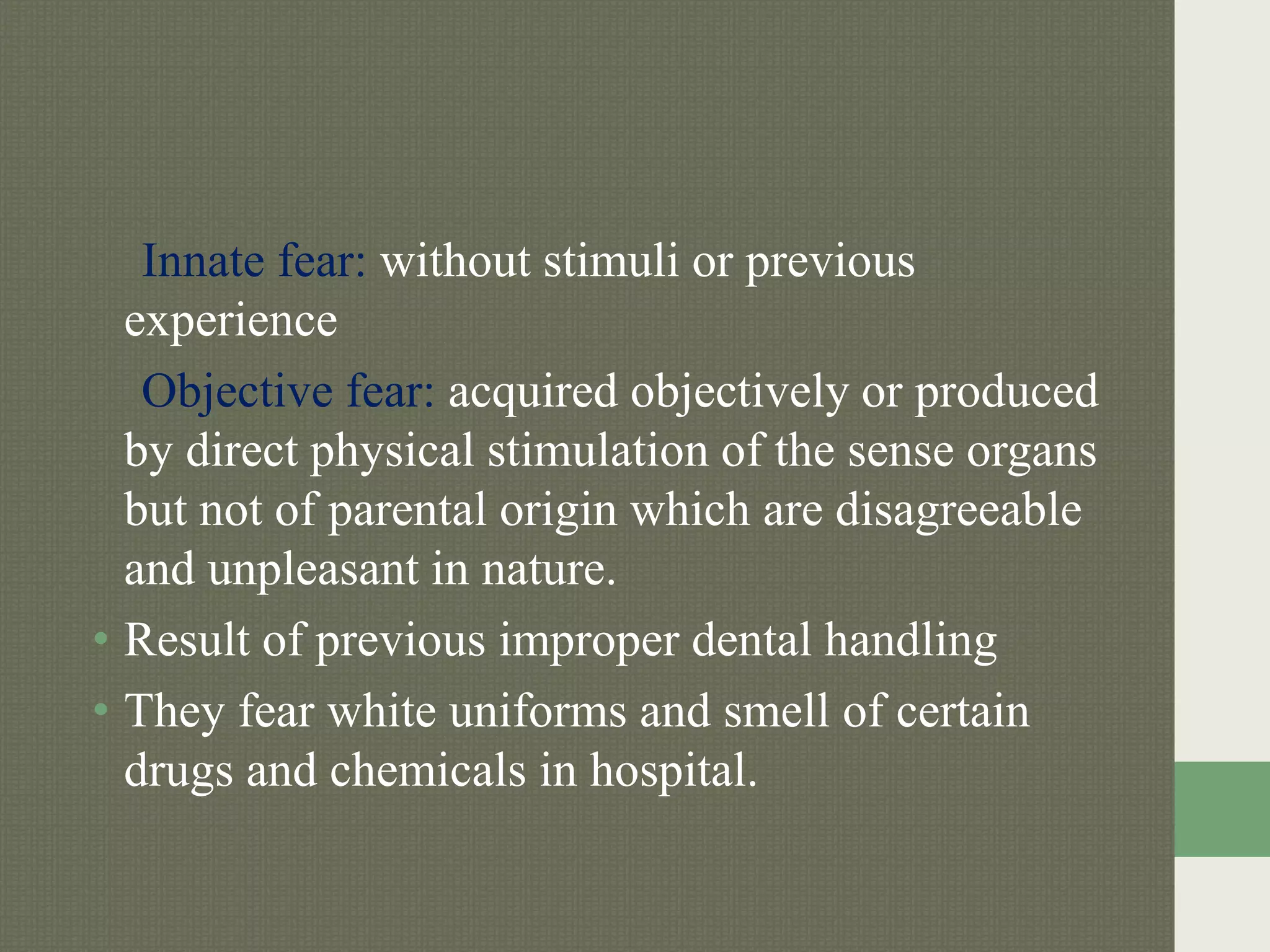 fear and its mnagement | PPTX