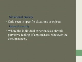 fear and its mnagement | PPTX