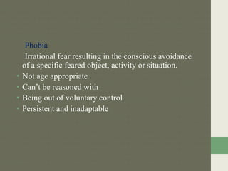 fear and its mnagement | PPTX