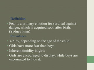 fear and its mnagement | PPTX