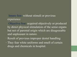 fear and its mnagement | PPTX