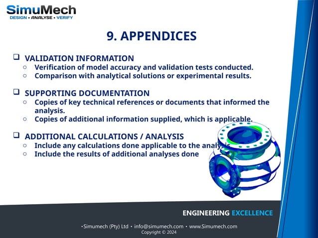 Key Elements of a Comprehensive FEA Report | PPTX