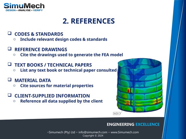 Key Elements of a Comprehensive FEA Report | PPTX
