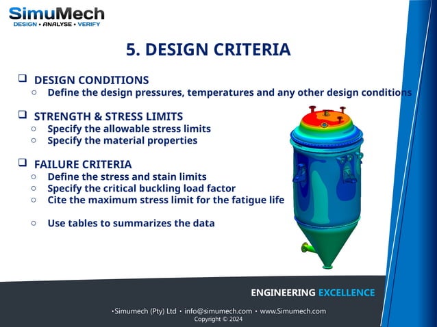 Key Elements of a Comprehensive FEA Report | PPTX