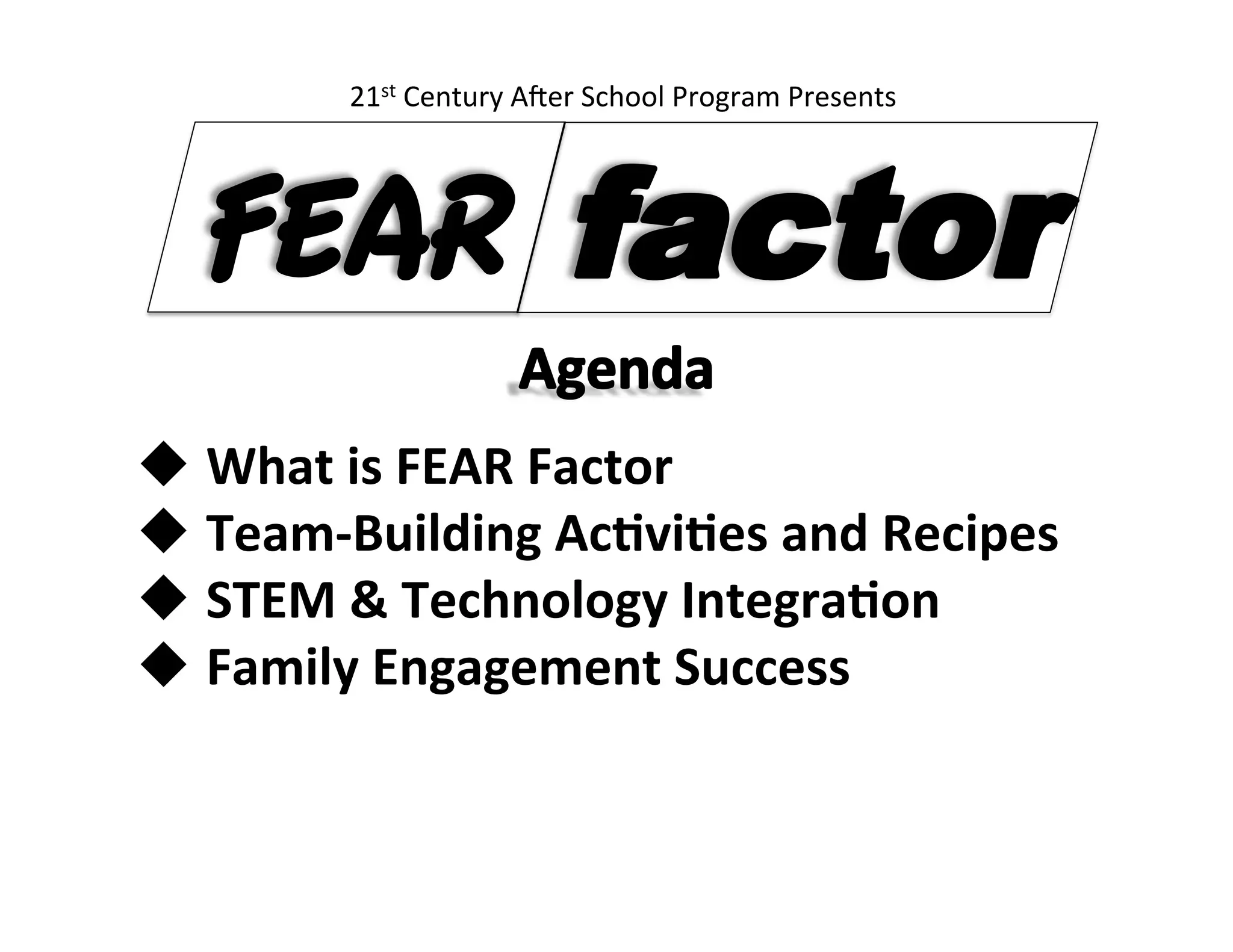 Fear factor presentation | PDF