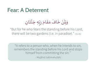 Fearing-Allah-is key to become muttaqi and its | PDF