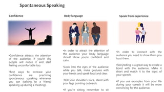 How to become a fearless speaker | PDF