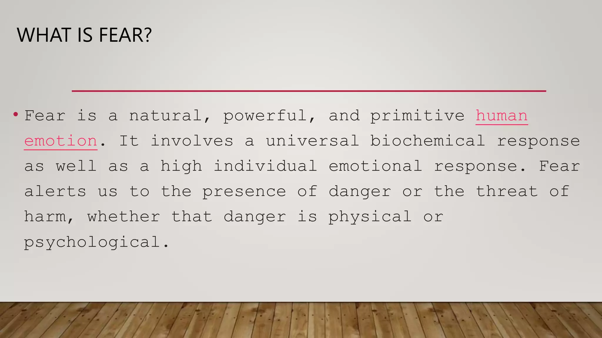 Fear management,ppt.pptx | Free Download