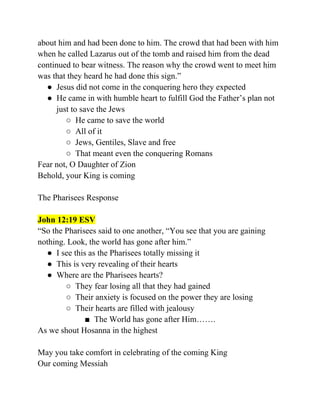 Fear Not Sermon notes by Pastor Mark Behr | PDF