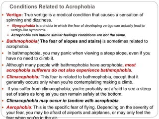 Acrophobia (Fear of height ) 2.0 | PPTX