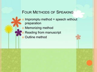 Fear of public speaking | PPTX
