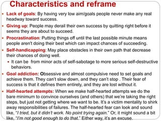 Fear of success | PPTX | Mental Health | Diseases and Conditions