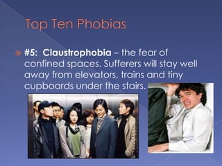 Fears and Phobias for Students | PPTX