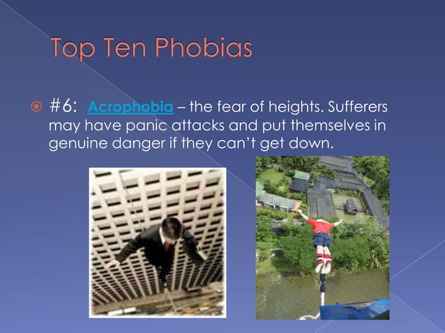 Fears and Phobias for Students | PPTX | Brain and Nervous System ...