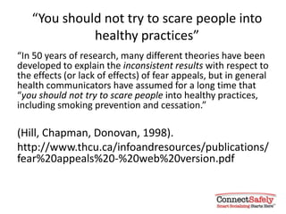 Do fear and exaggeration increase risk? | PPTX