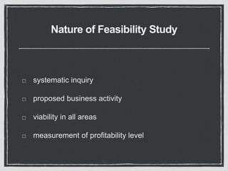 Feasib - Introduction | PPTX