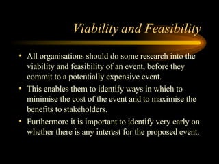 Feasibility And Viability | PPT