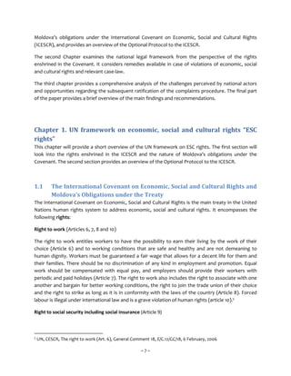 Ratification of the Optional Protocol to the International Covenant on ...