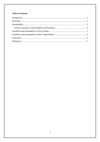 Feasibility and sustainability | PDF