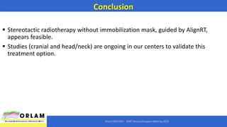 Feasibility of frameless and maskless stereotactic cerebral ...