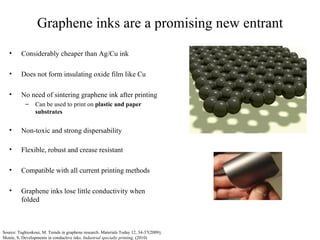 Feasibility Of Graphene Inks In Printed Electronics V5 | PPT