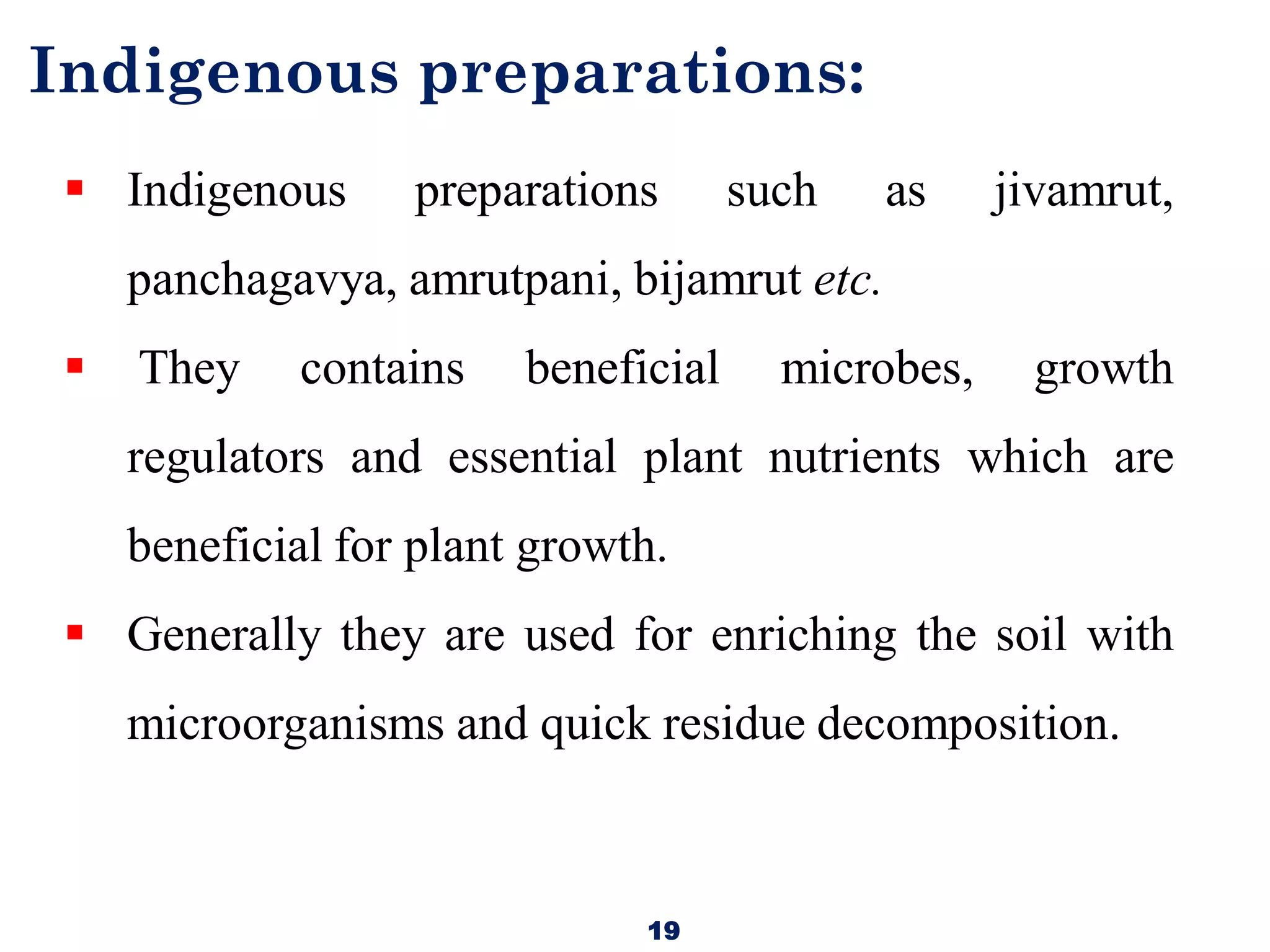 Impact of nutrient management practices on feasibility of organic ...