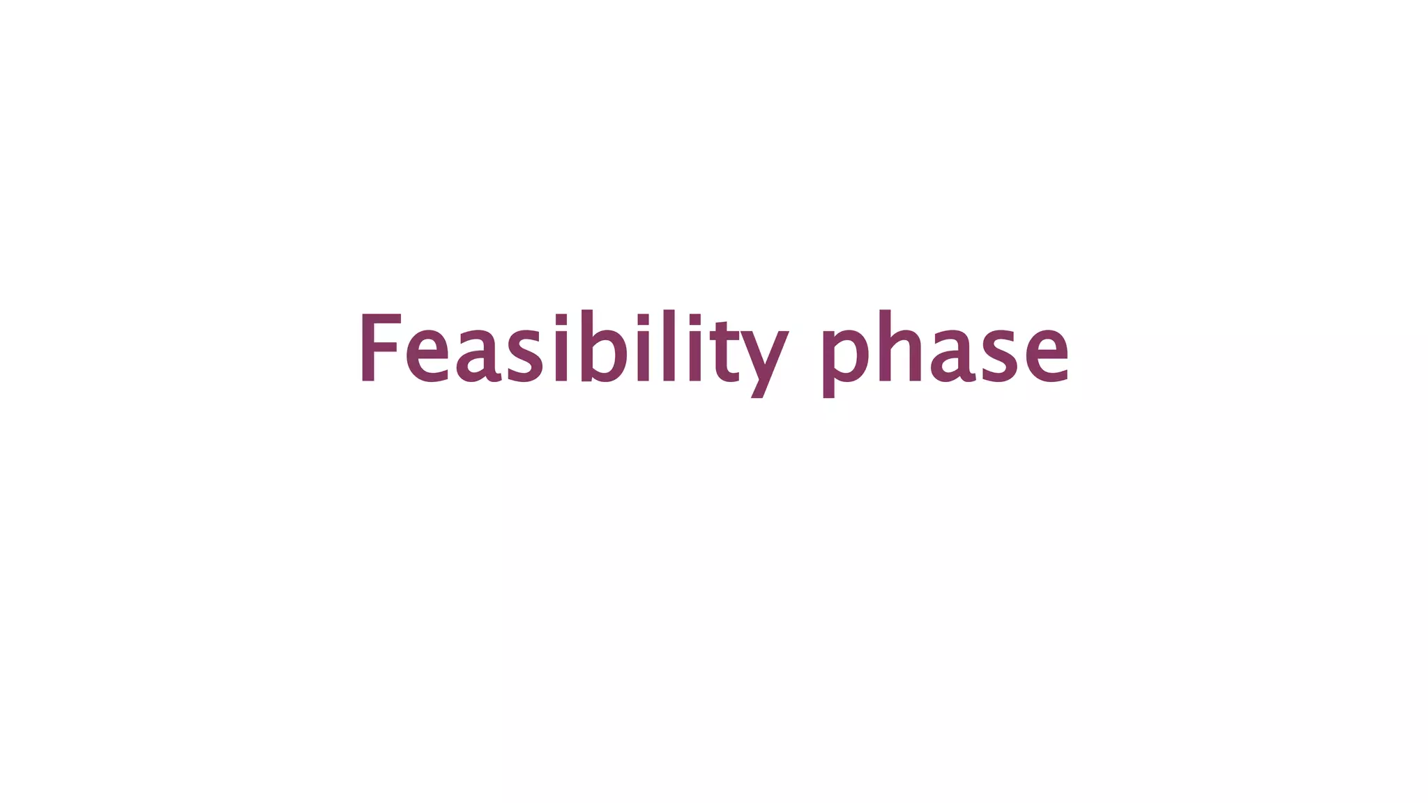 NUP Feasibility phase | PPT