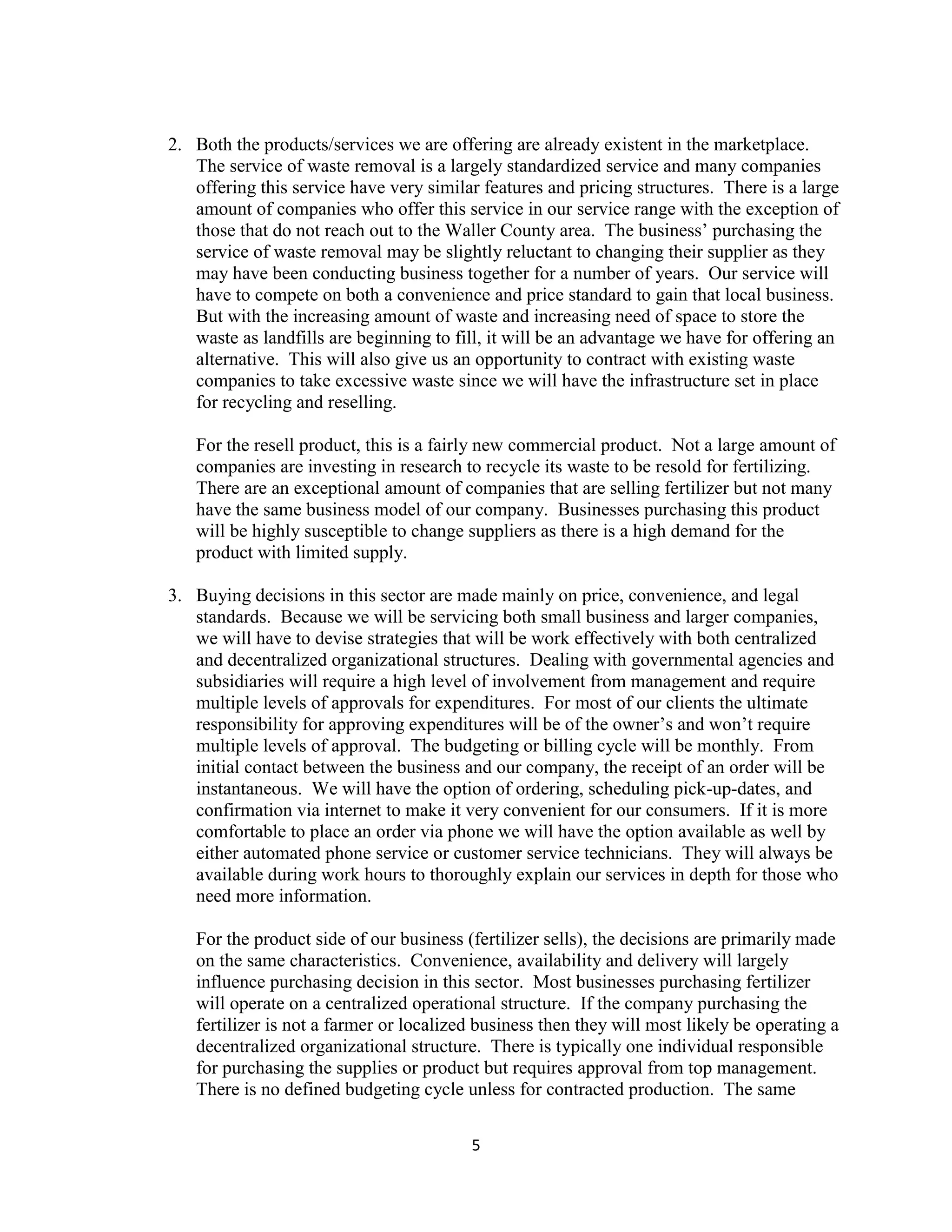 Feasibility Plan (Revised) | PDF