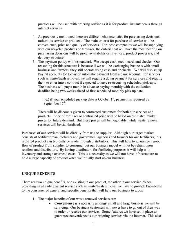 Feasibility Plan (Revised) | PDF