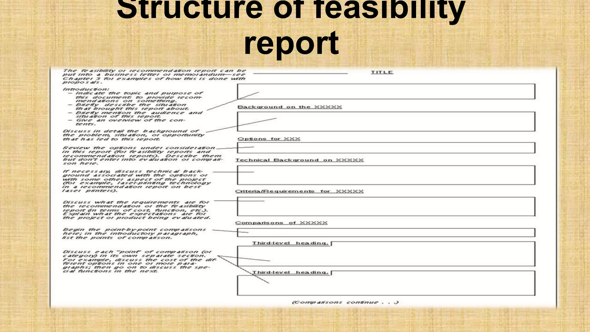 Feasibility report -basic concepts with example | PPTX