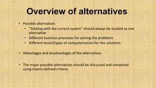 Feasibility report -basic concepts with example | PPTX