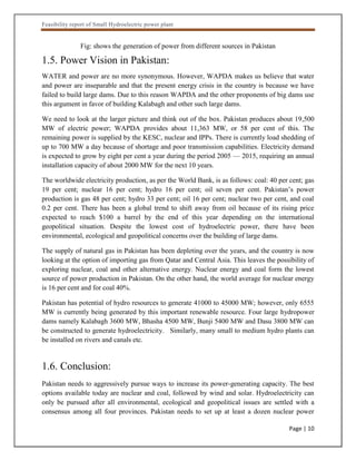 Feasibility Report of Small Hydroelectric Power Plant | PDF