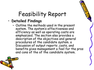 Feasibility report | PPT