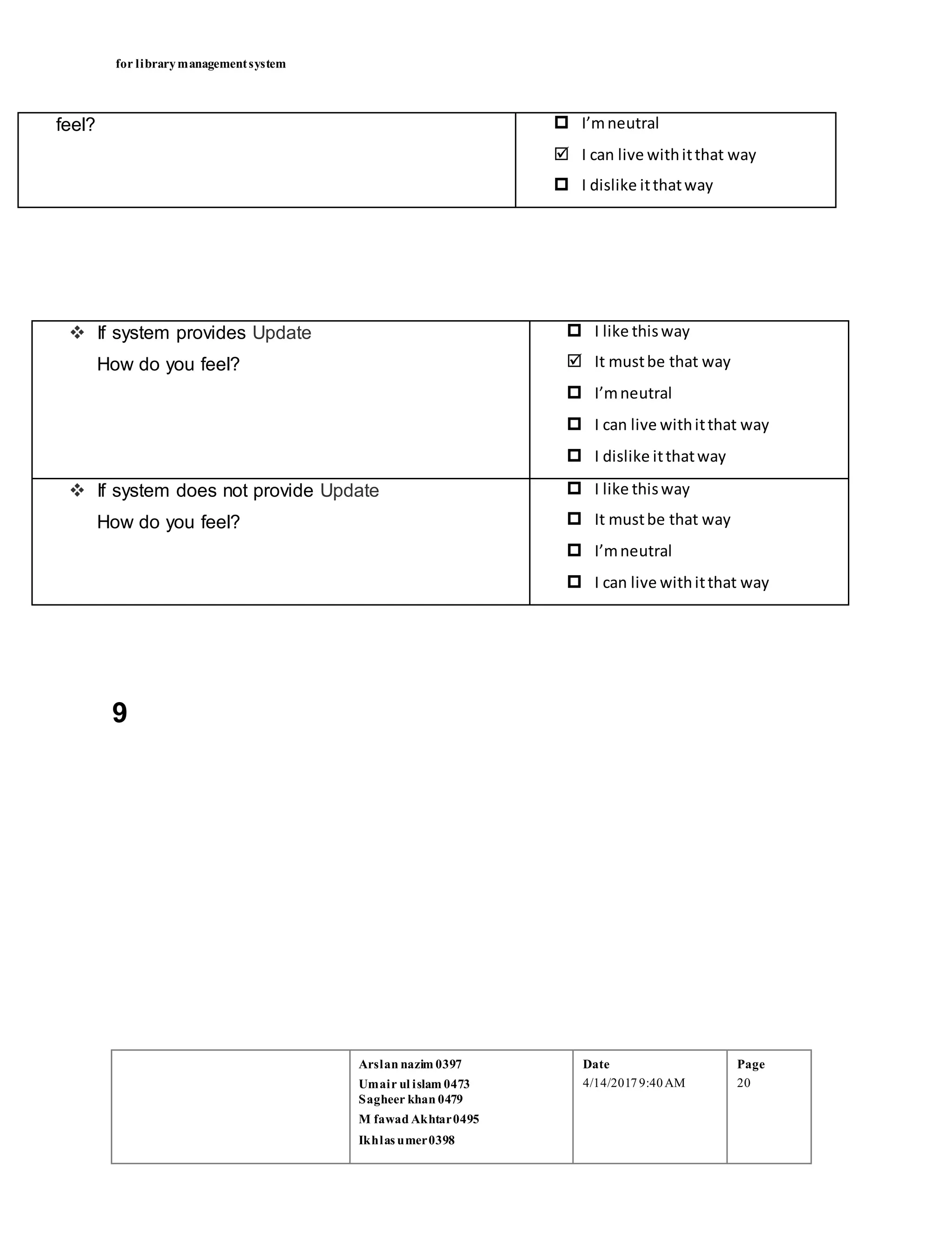 Feasibility report for library management system | DOCX