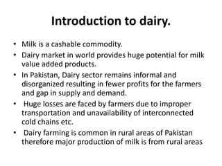 Feasibility report of 50 dairy animals copy | PPTX