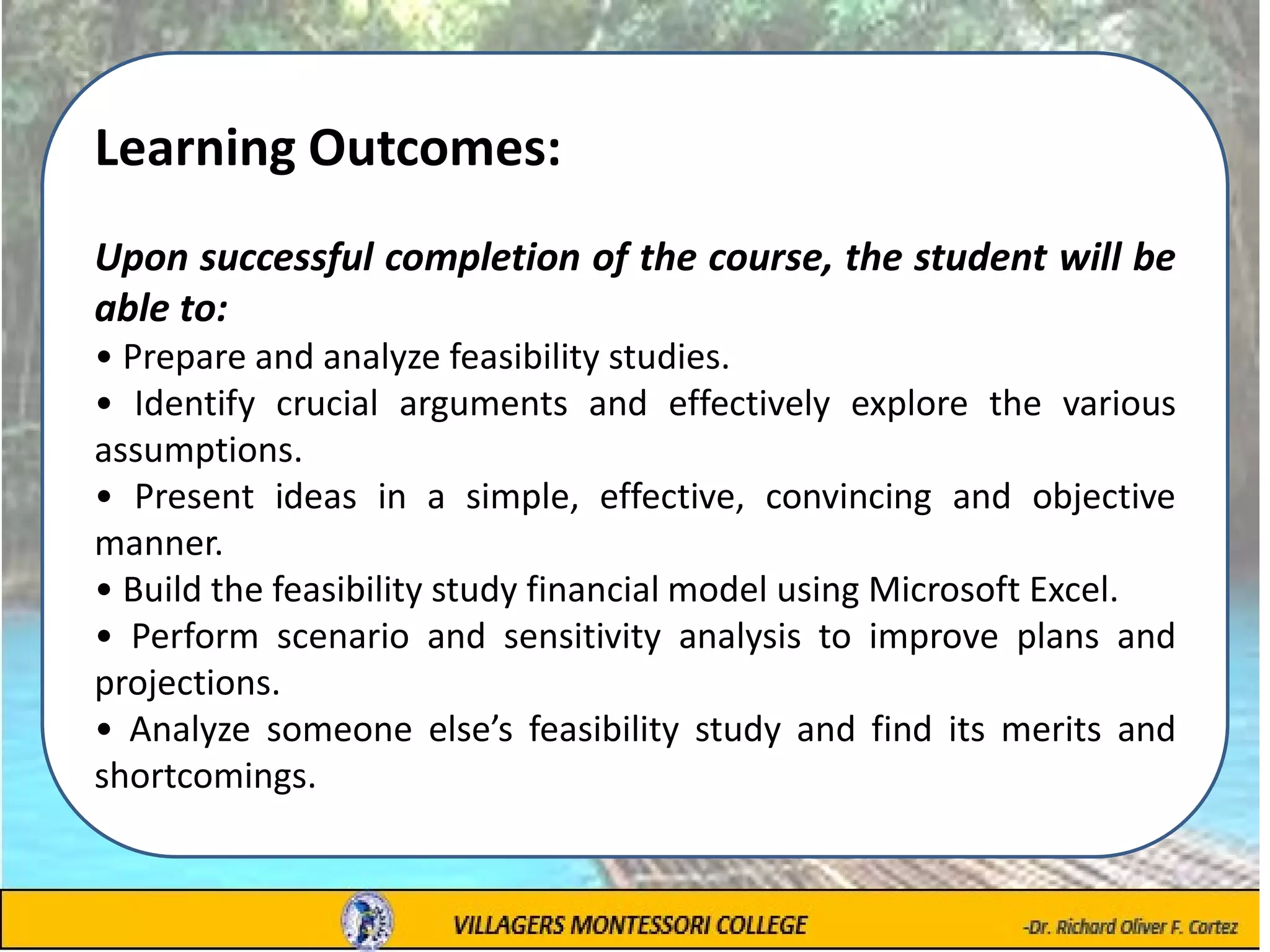 FEASIBILITY STUDIES-Lesson 1.pdf