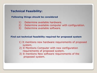 Feasibility study | PPTX