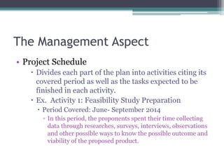 Feasibility study | PPTX