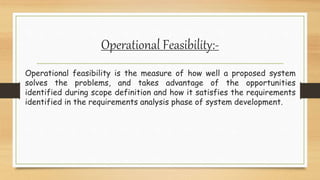 Feasibility study | PPTX