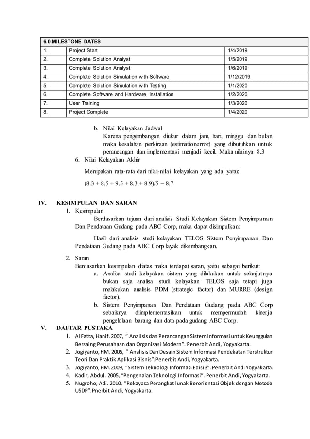 Feasibility study | DOCX