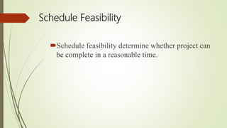Feasibility study | PPTX | Technology & Computing