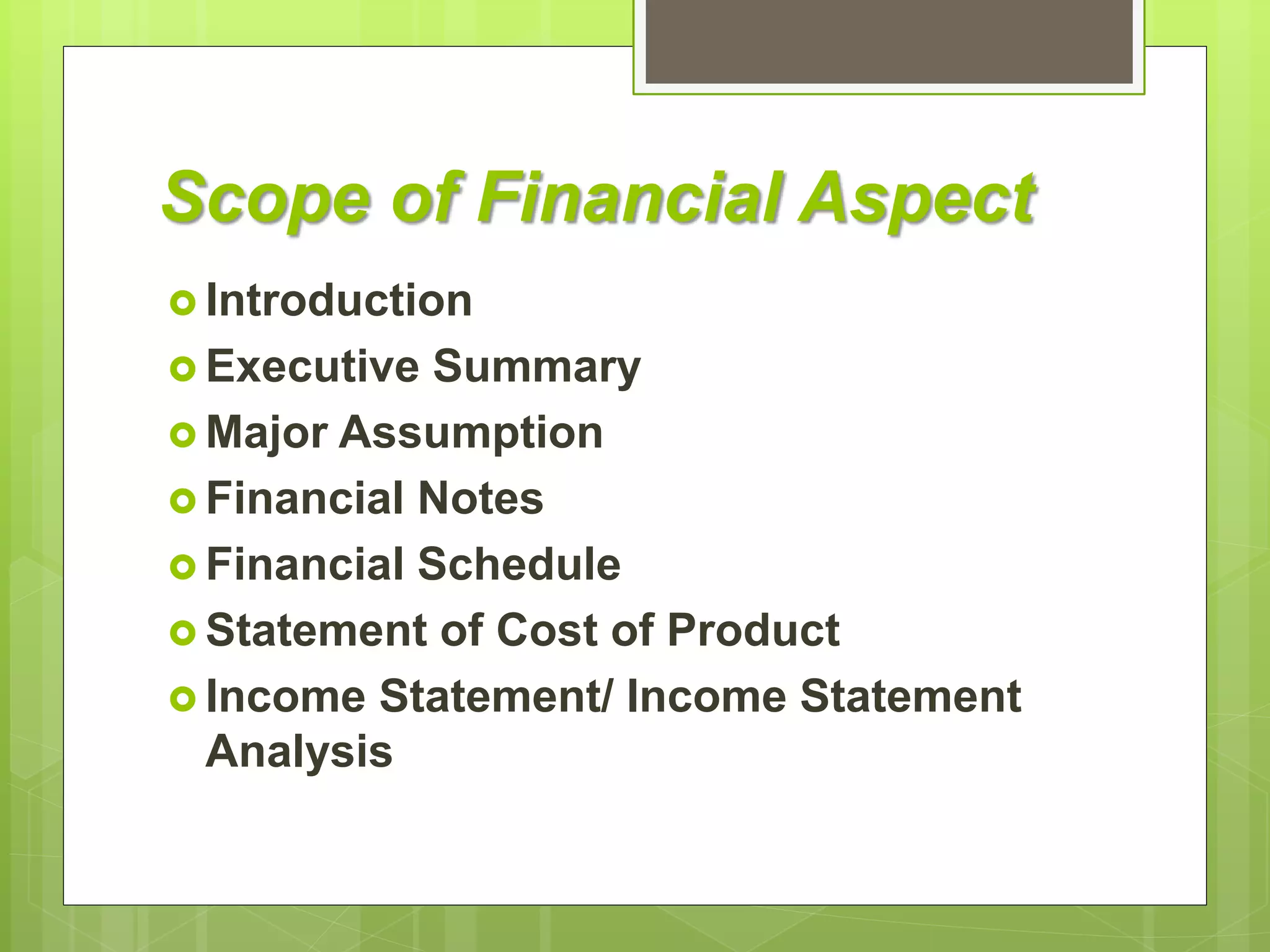 Feasibility study scope | PPT