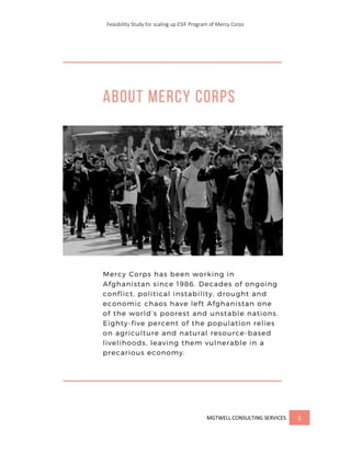 Feasibility study for scaling up ESIF program | PDF