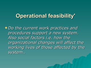 Feasibility Study | PPT